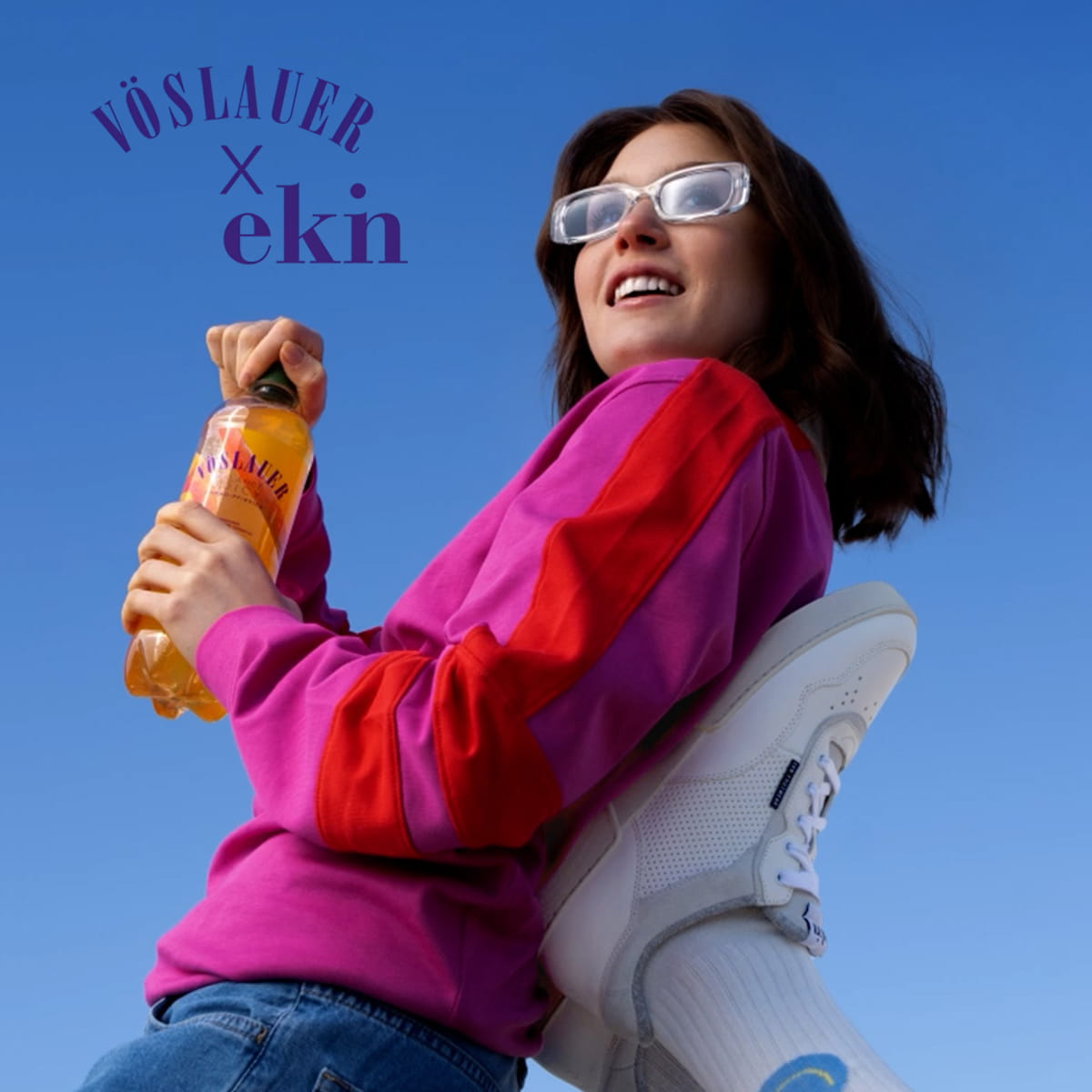 Design your own sneaker - with ekn and Vöslauer